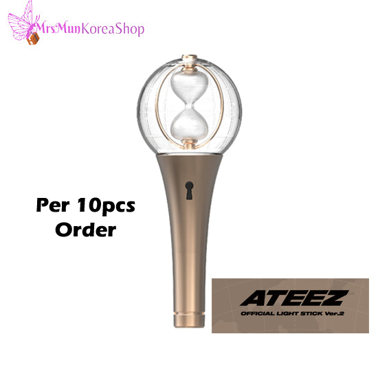ATEEZ - OFFICIAL LIGHT STICK VER.2 BULK ORDER (1 order is 10pcs) (Limi ...
