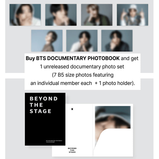 BTS Beyond The Stage Documentary Photobook : THE DAY WE MEET ...